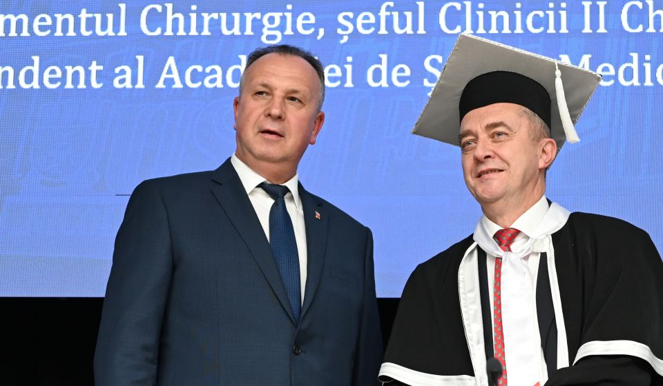 University professor Cristian Lupascu – Doctor Honoris Causa of ...